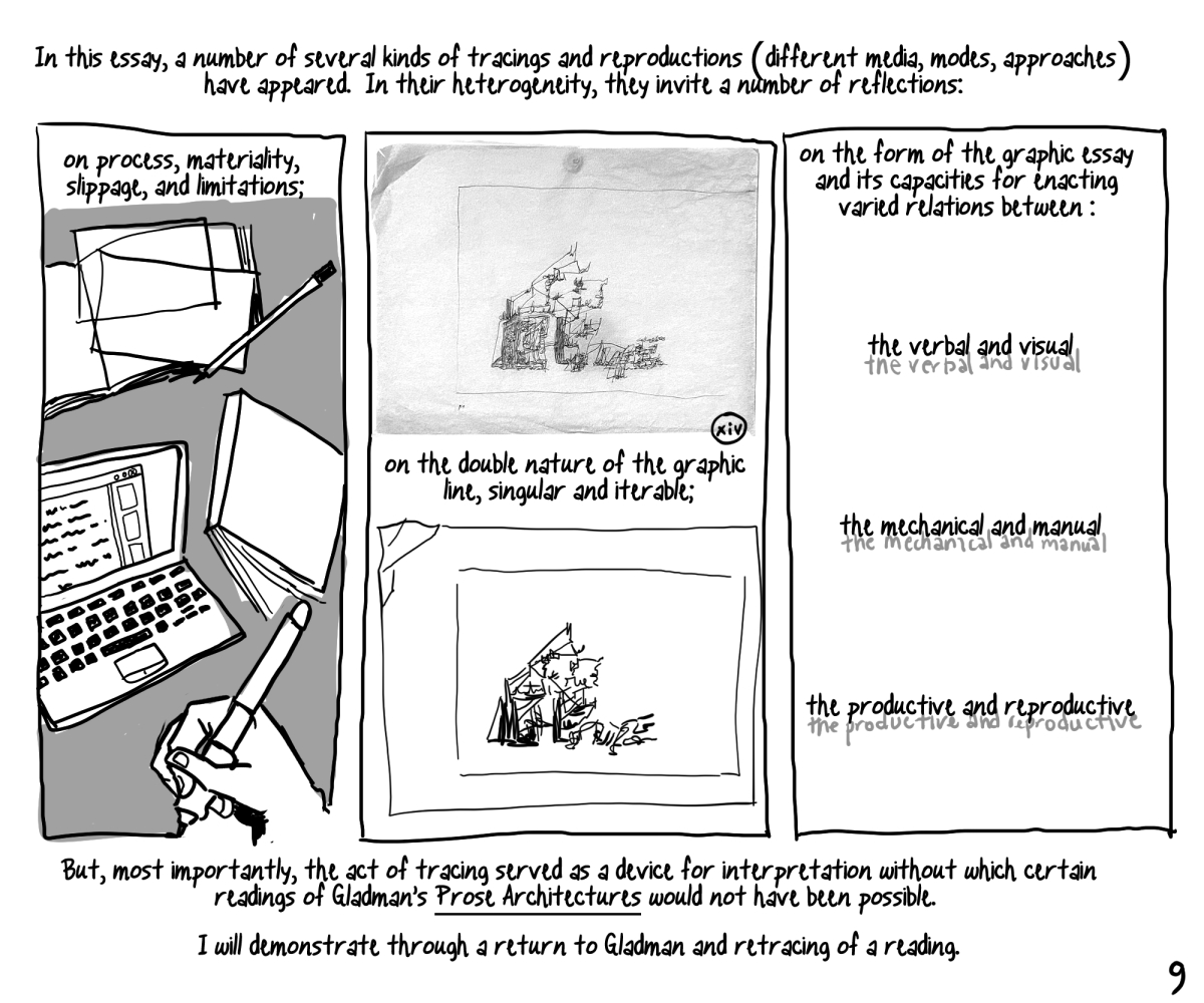 Graphic Formalism / Graphic Tracings of Renee Gladman’s Prose ...